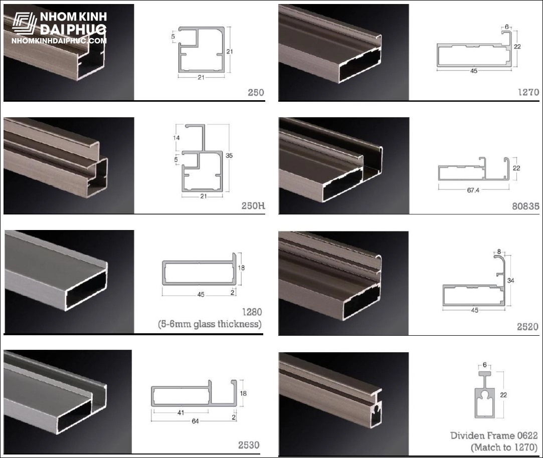 Catalogue Nhôm Tủ Cánh Kính. Dowload catalogue nhôm tủ cánh kính